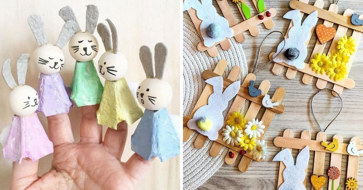 35 Fun And Easy Easter Craft Ideas for Kids And Adults to Make At Home