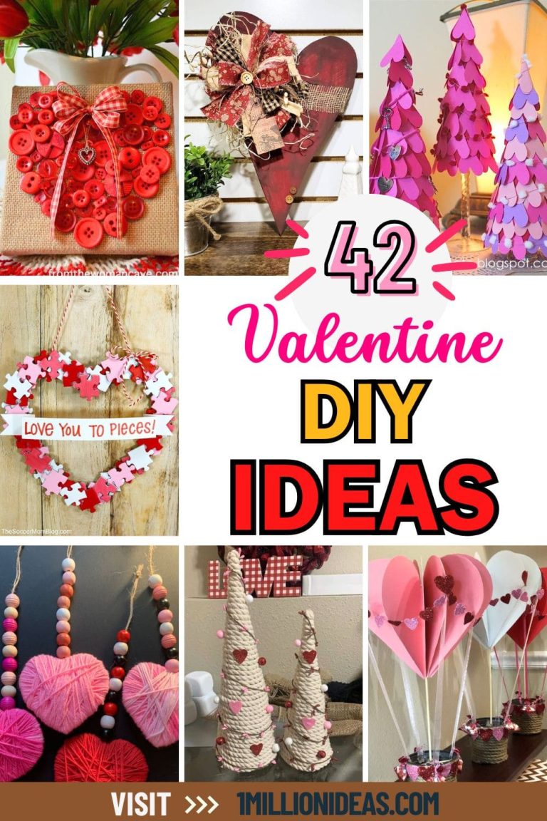 42 Impressive DIY Valentine Decor Ideas That'll Capture Your Heart