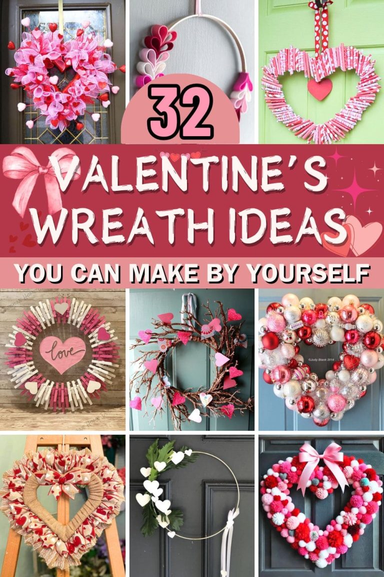 32 Impressive DIY Valentine's Day Wreath Ideas That'll Make Your Heart Melt
