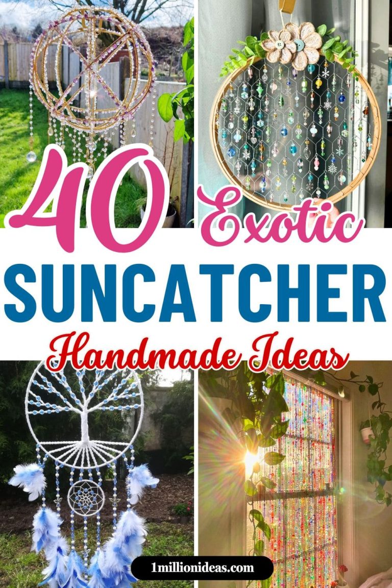 40 Exotic Handmade DIY Suncatcher Ideas to Light Up Your Space