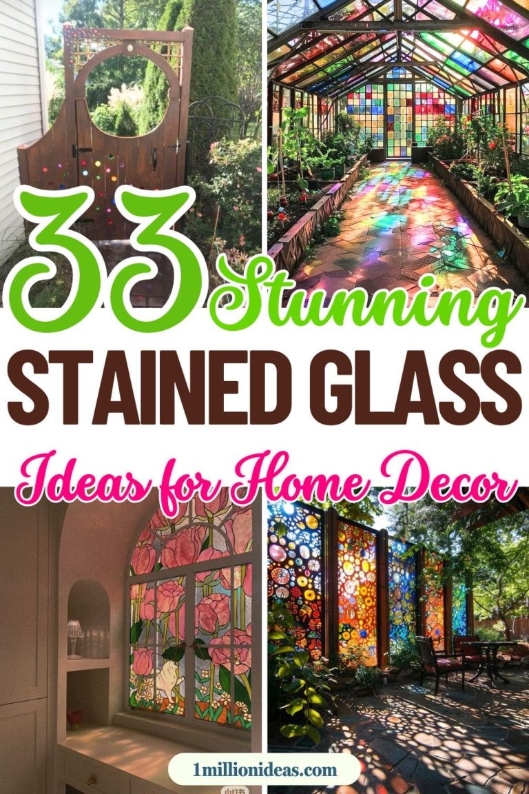 33 Decor Ideas Using Stained Glass to Transform Your Living Space into ...