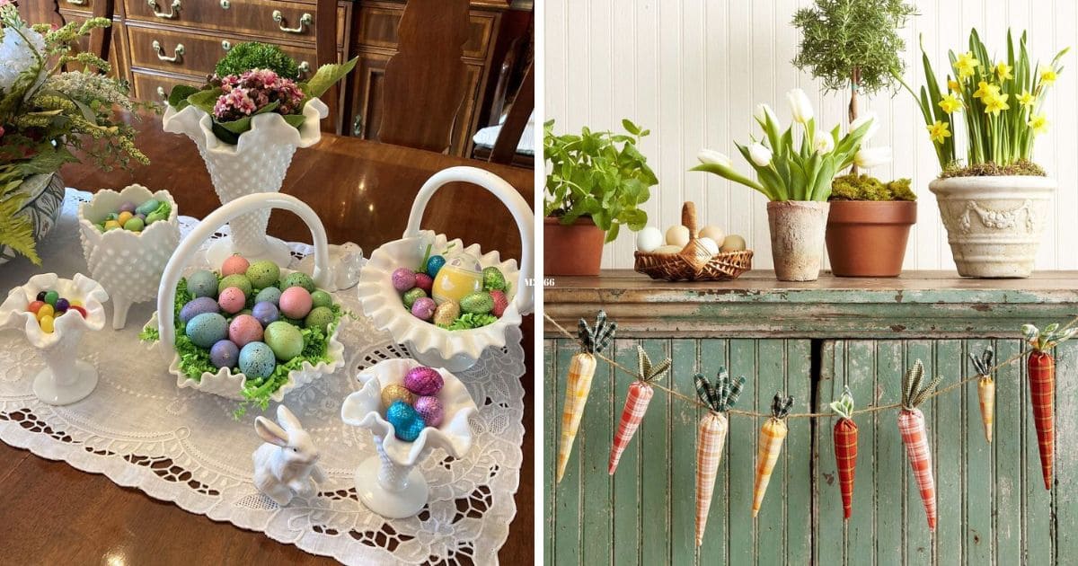 30 Creative DIY Easter Decoration Ideas to Brighten Every Corner of ...