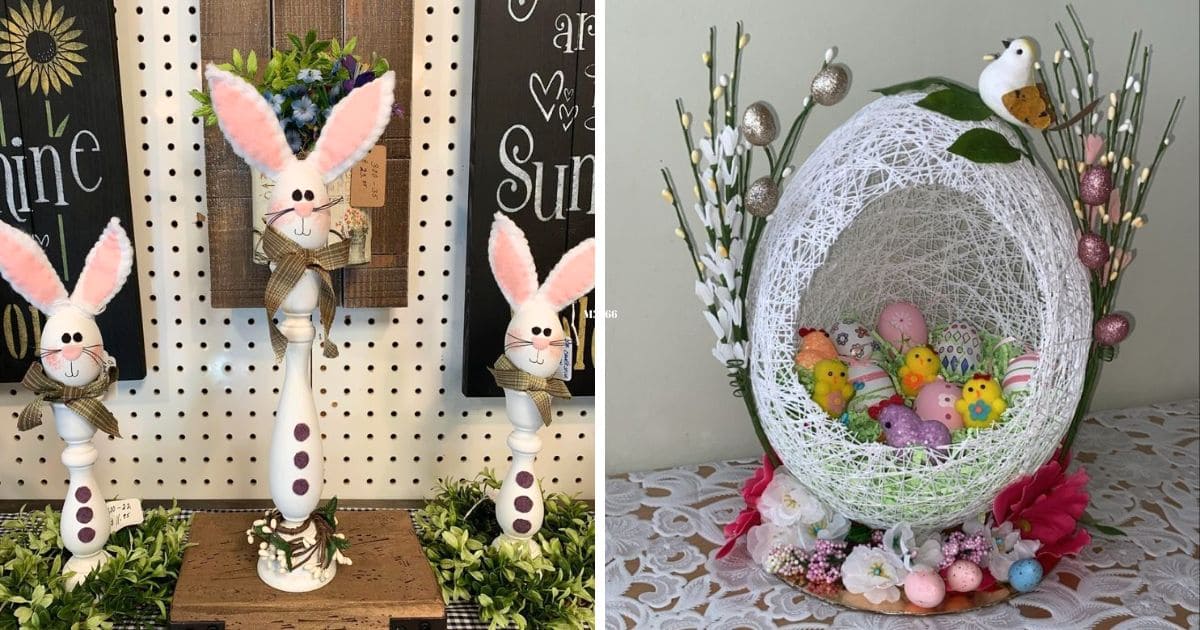 30 Creative DIY Easter Decoration Ideas to Brighten Every Corner of ...