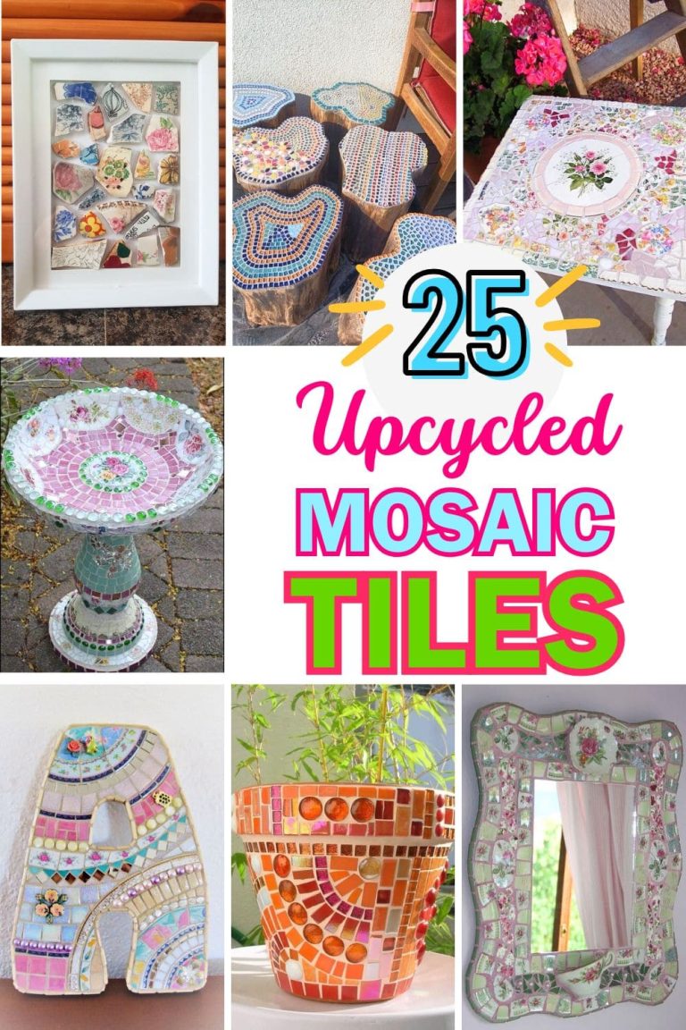 25 Breathtaking Ways to Upcycle Broken Mosaic Tiles for Stunning ...