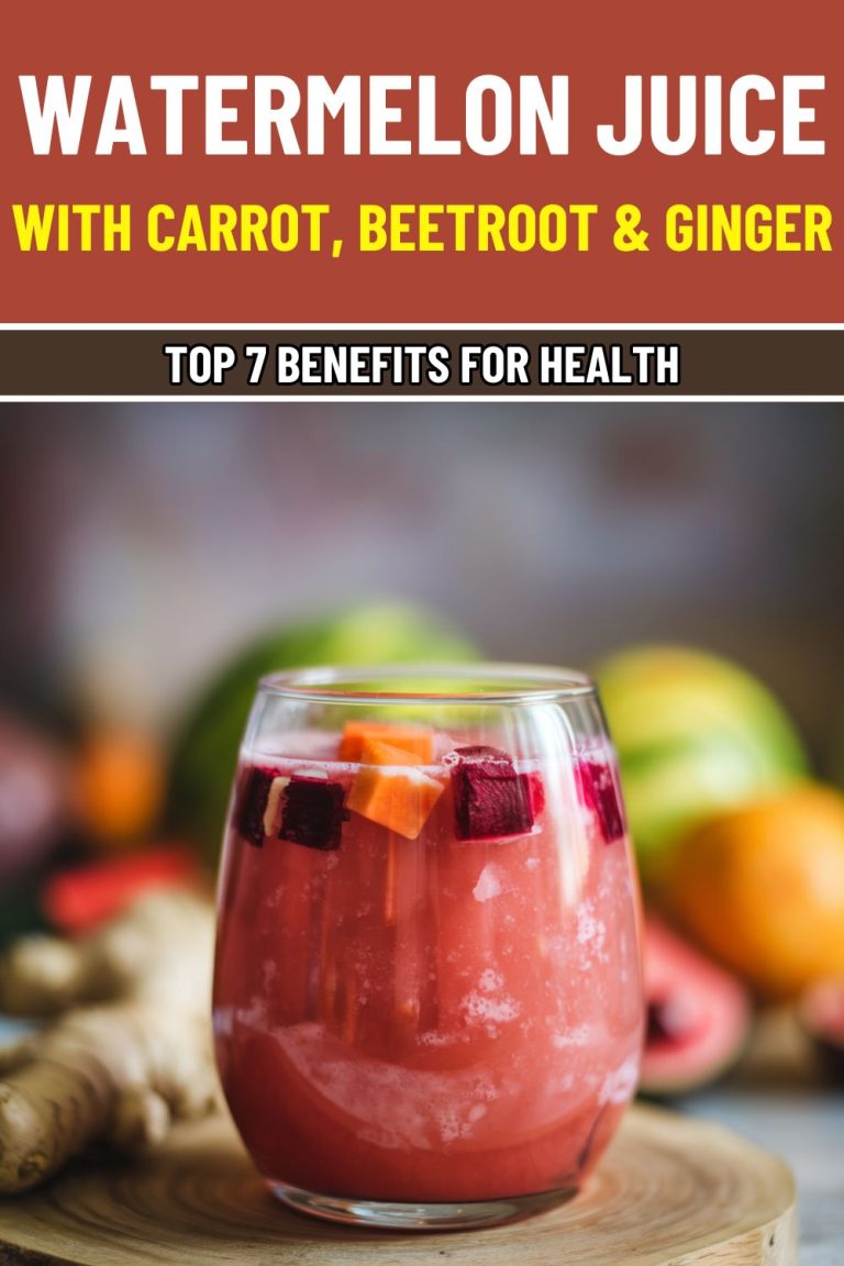 Watermelon Juice with Carrot, Beetroot, and Ginger: A Health-Boosting ...