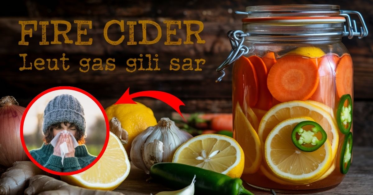 Say Goodbye to Colds and Inflammation with This Homemade Fire Cider