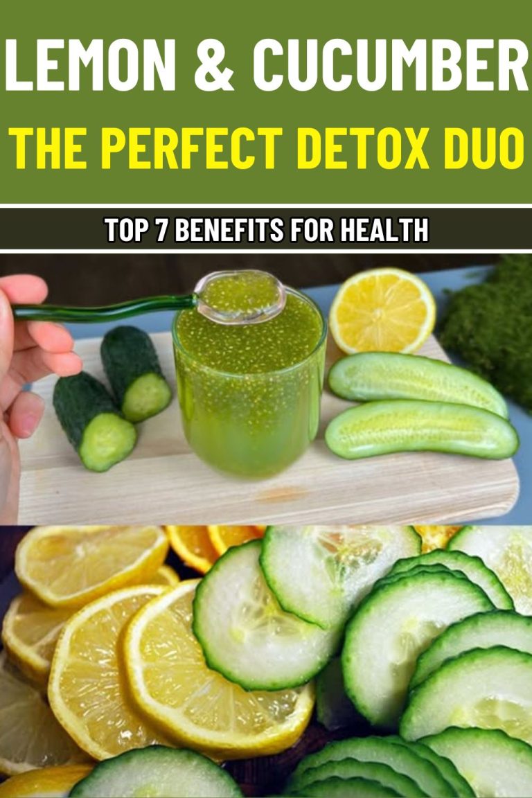 Lemon and Cucumber: The Perfect Detox Duo for Hydration, Weight Loss ...