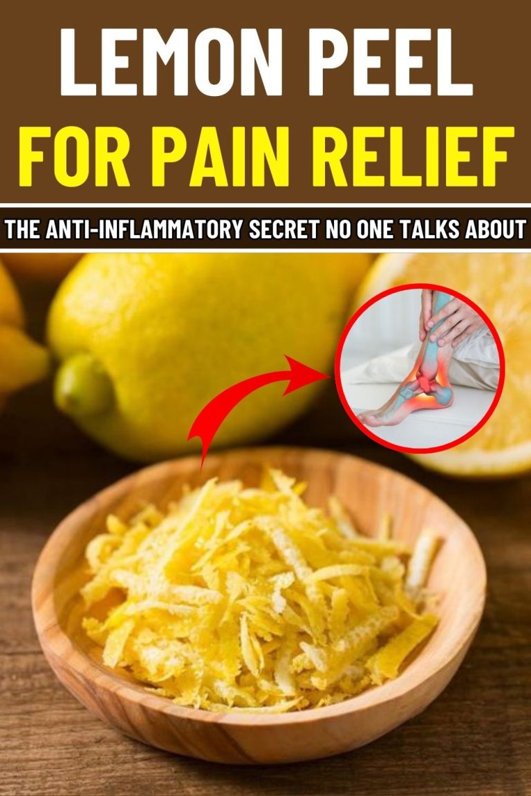 Say Goodbye to Inflammation and Chronic Pain with This Lemon Peel Hack