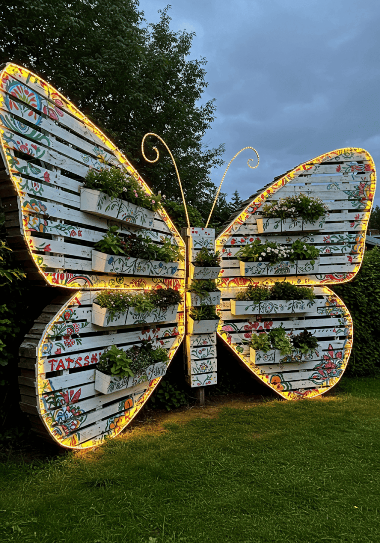 40 Brilliant Wooden Pallet Planters to Keep Your Garden Neat and Stylish