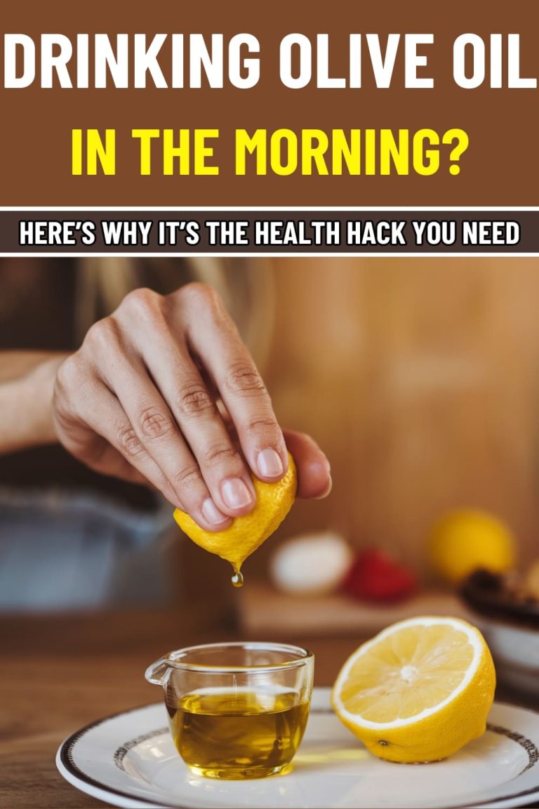 Why You Should Drink Olive Oil Every Morning and What Happens When You Do