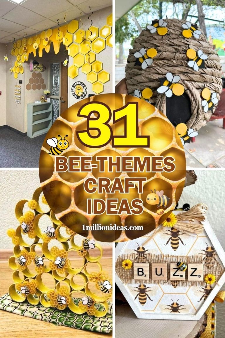 30+ Cute Bee-Themed Craft Ideas to Inspire Parents And Kids For The ...