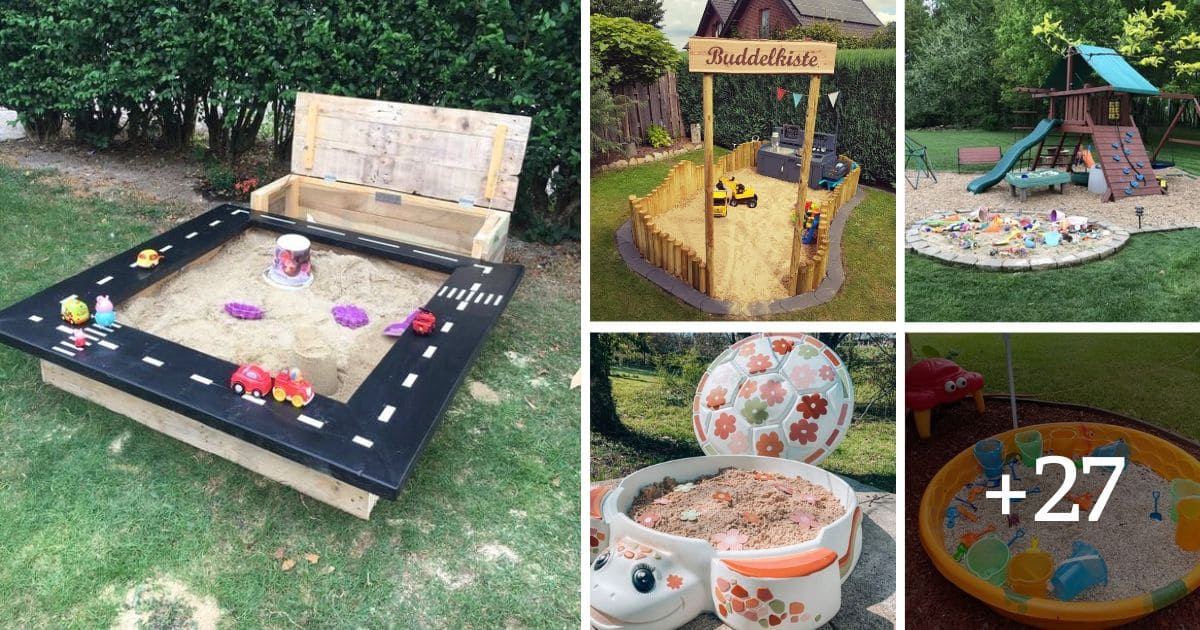30+ Genius & Hilarious DIY Sandbox Ideas to Wow Your Kids in the Backyard