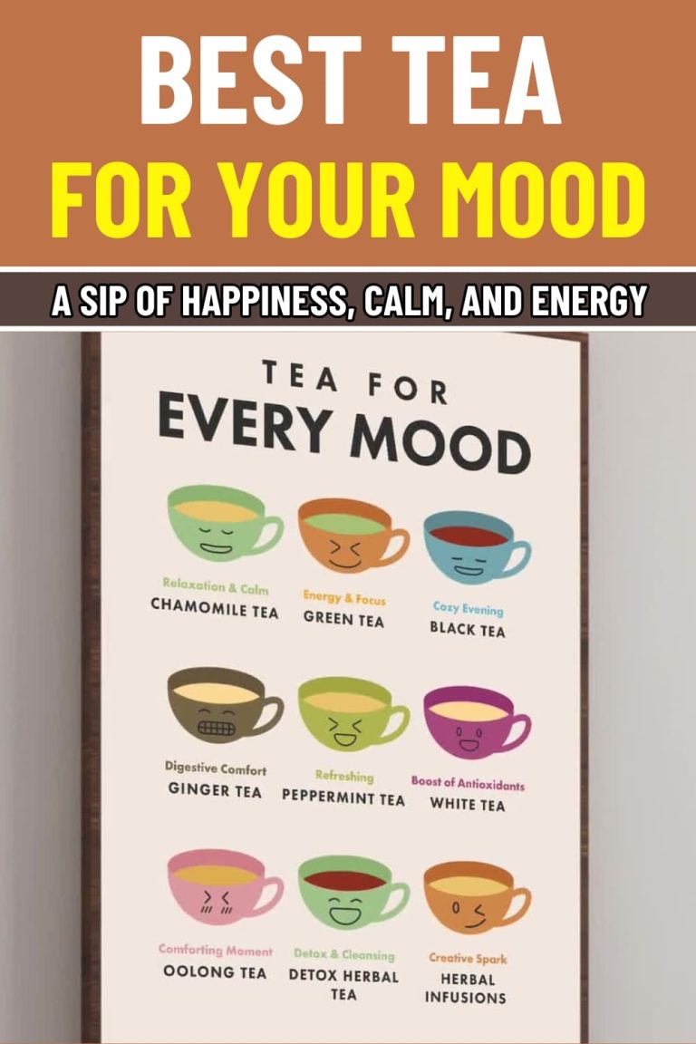 The Best Tea for Your Mood: A Sip of Happiness, Calm, and Energy