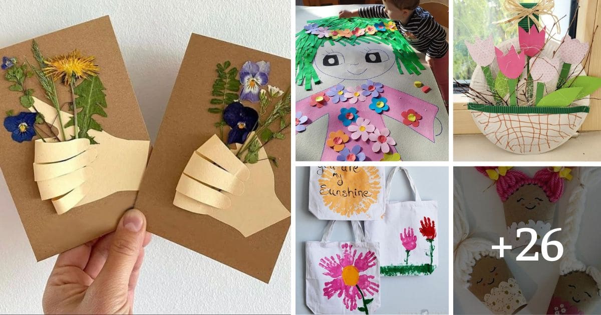 30 Super Easy & Heartwarming DIY Mother’s Day Gifts From Kids With Love