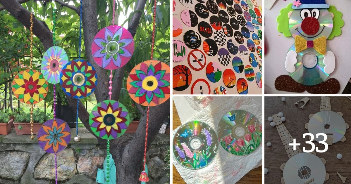 37 Brilliant Ways to Upcycle Old CDs Instead of Tossing Them