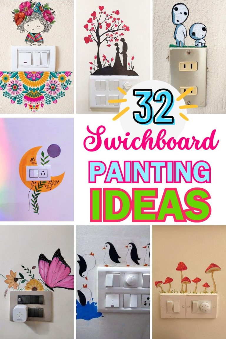 32 Charming & Creative Switchboard Painting Ideas to Banish Wall Boredom