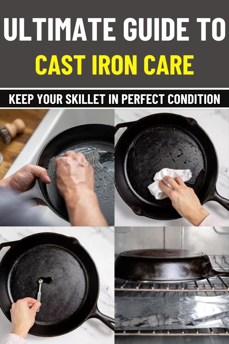 The Ultimate Guide to Cast Iron Care: Keep Your Skillet in Perfect ...