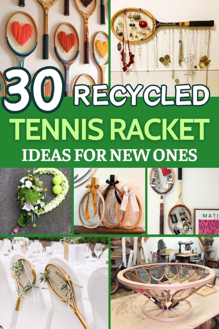 30 Brilliant Ways to Repurpose Old Tennis Rackets into Unique Creations