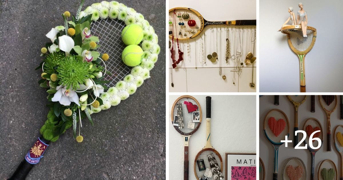30 Brilliant Ways to Repurpose Old Tennis Rackets into Unique Creations