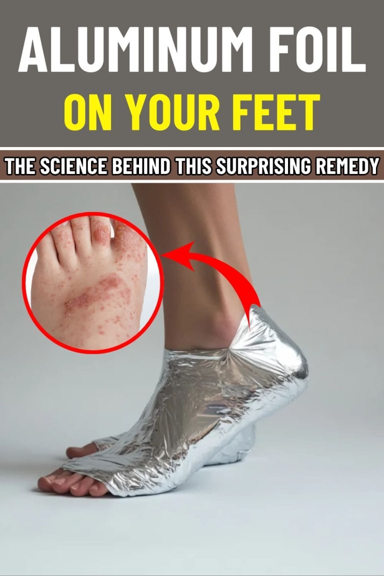 Wrap Your Feet in Aluminum Foil? The Shocking Health Benefits You Need to Know