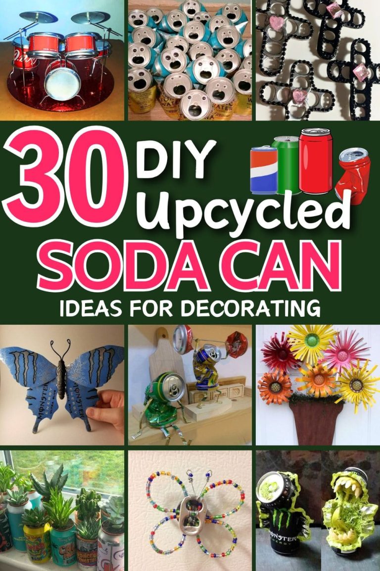 30 Creative DIY Soda Can Upcycling Ideas to Transform Trash into Treasure