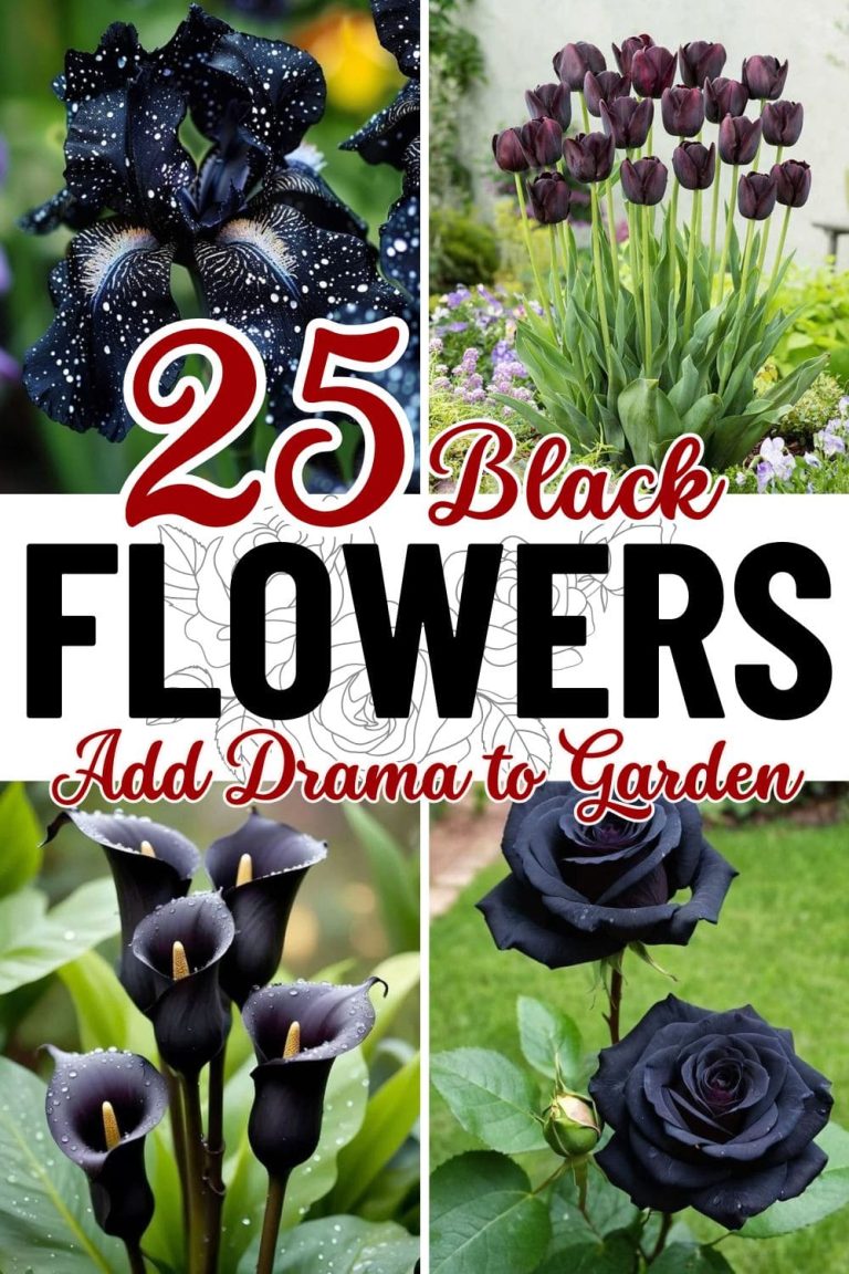 25 Exotic Black Flowers to Add Drama and Elegance to Your Garden