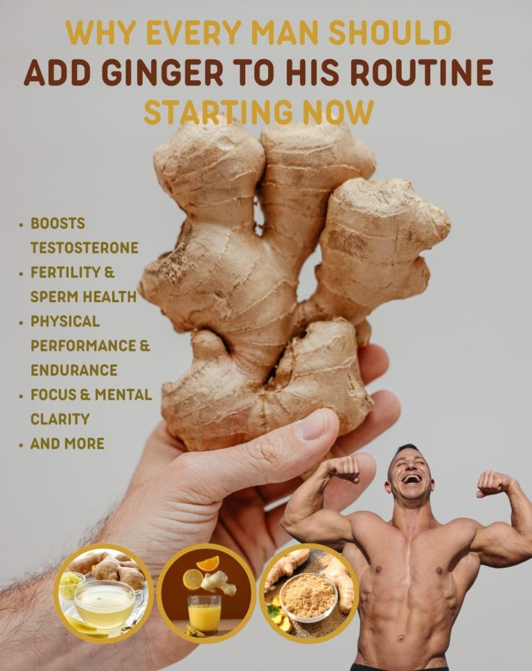 What Ginger Does to a Man’s Body Might Surprise You