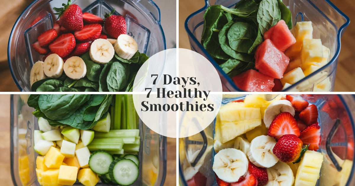 7 Healthy Smoothies for Seven Days: The Ultimate Weekly Reset Plan