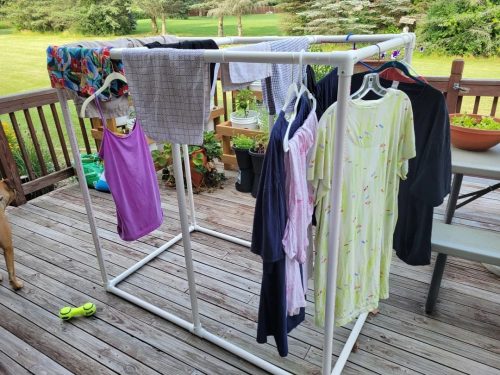 How to Build a Sturdy PVC Pipe Clothes Rack for Outdoors