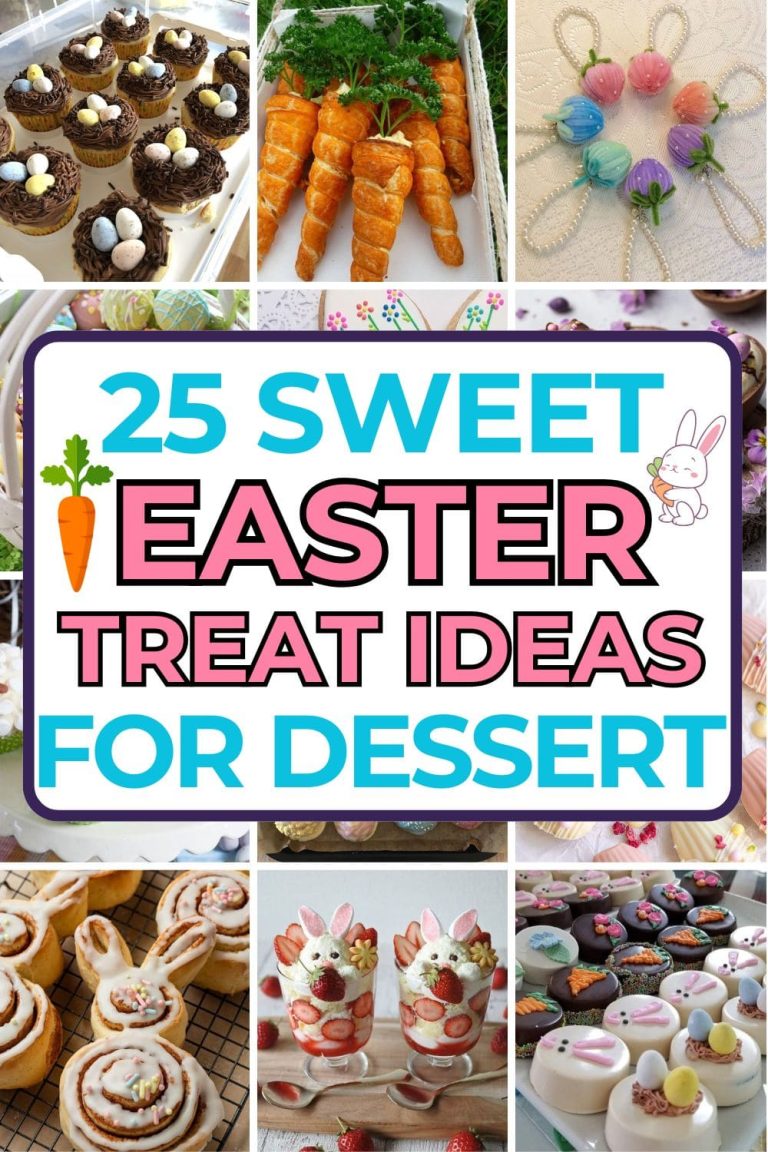 25 Sweet Easter Treat Ideas That Make Every Dessert Table Pop